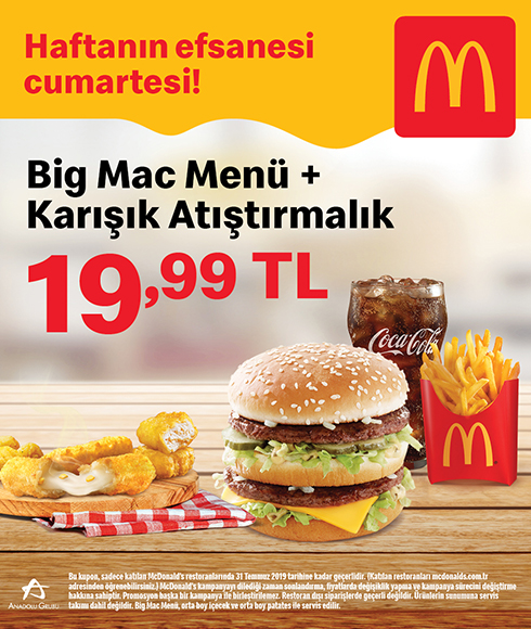 Tüm McDonald's Kampanyaları | McDonald's