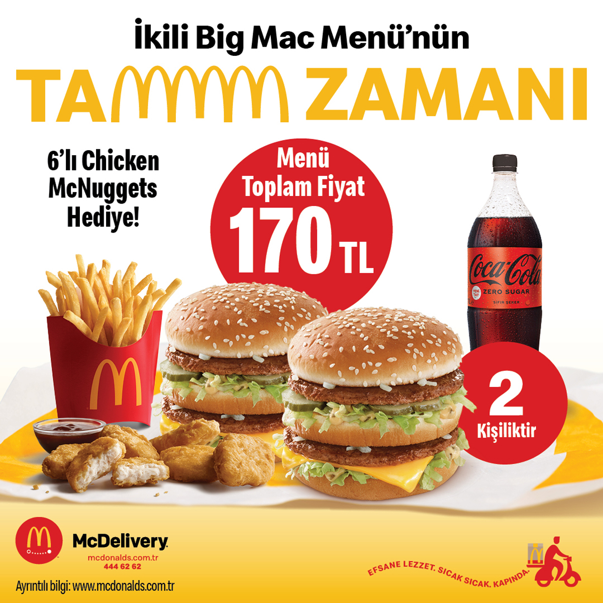 McDONALD'S LEZZETLERİ - CAZİP TEKLİFLER
